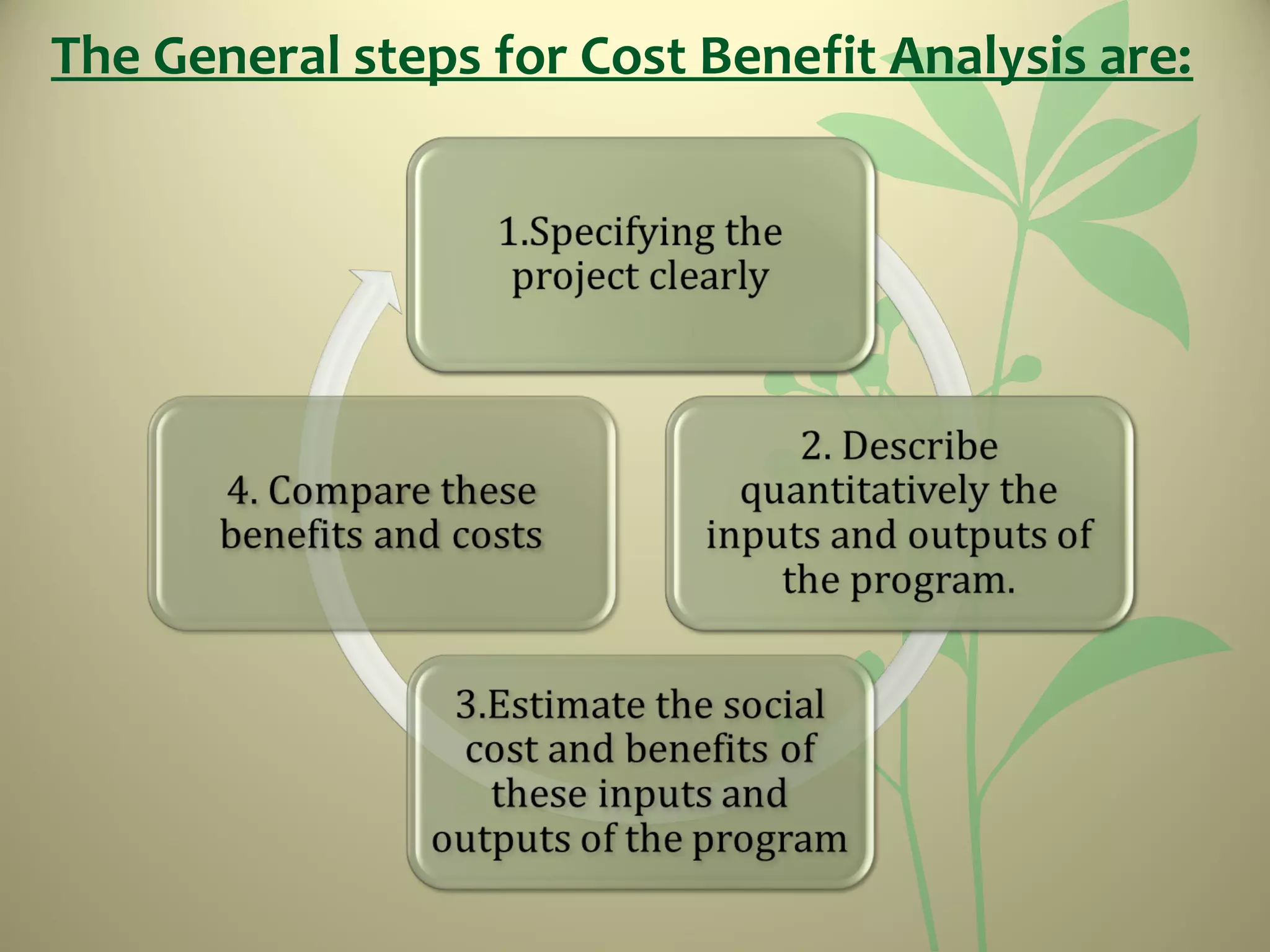 Cost-benefit analysis | PPT