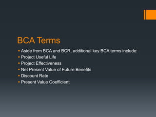 Cost Benefit Analysis- CBA | PPTX