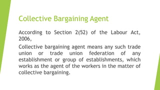 Collective Bargaining Agent | PPTX