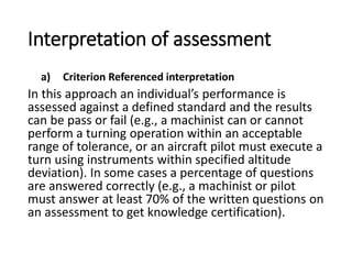 CBA_2_Assessment_Introduction to assessment | PPTX