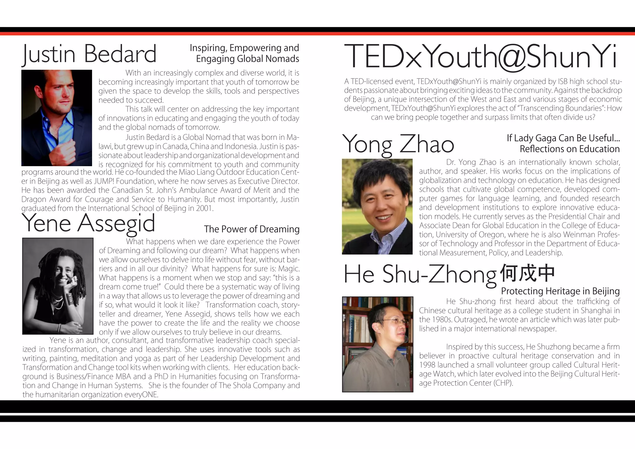 TEDx Brochure | PDF