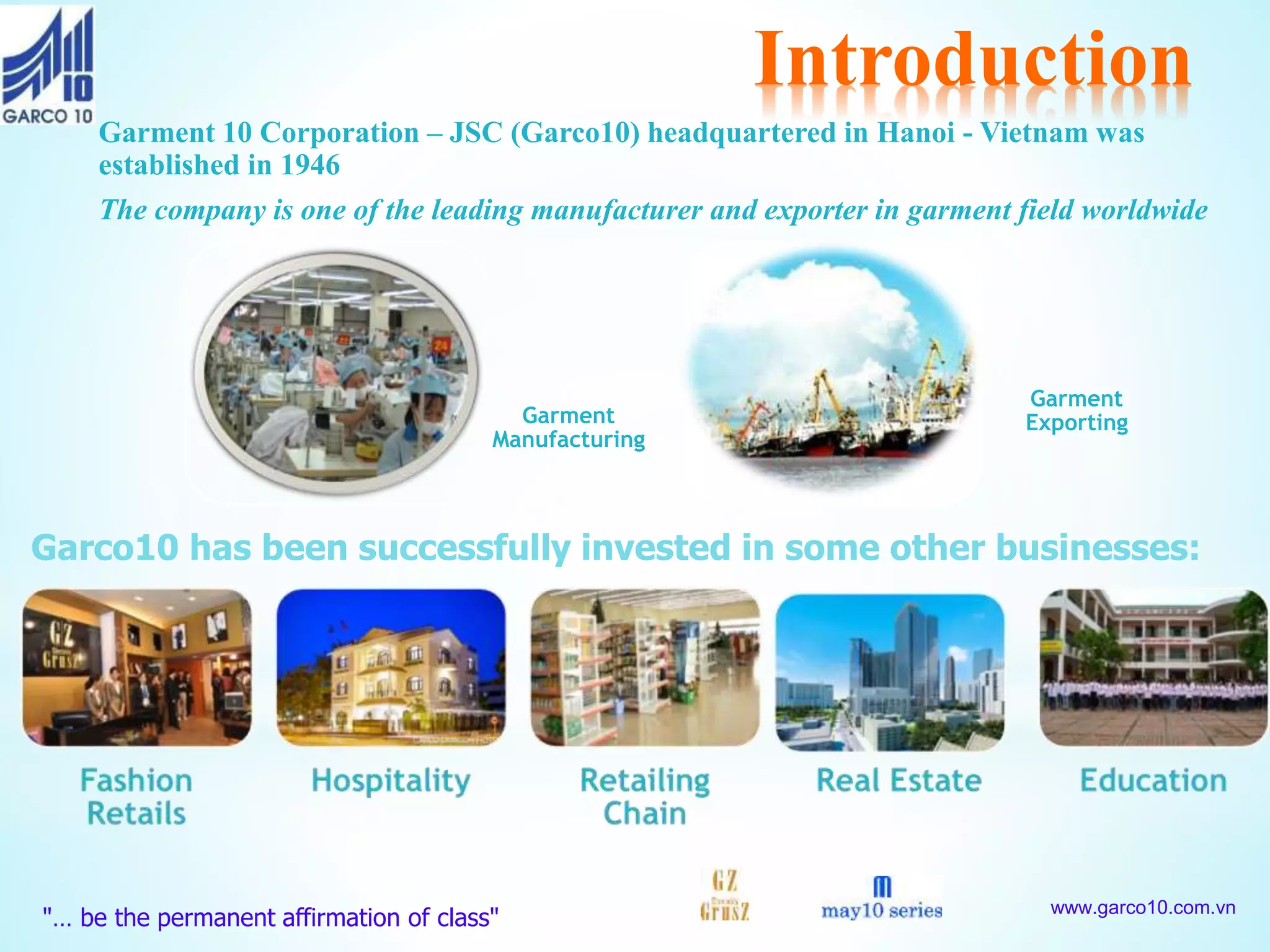 Garco 10's Profile | PPTX