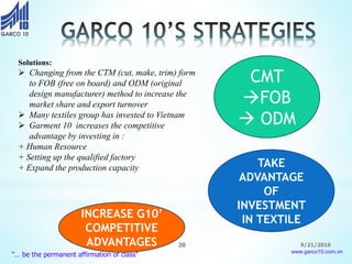 Garco 10's Profile | PPTX