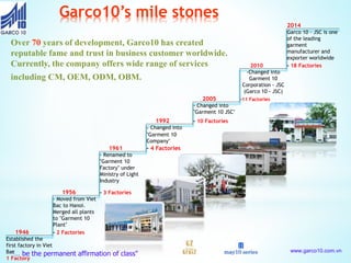 Garco 10's Profile | PPTX