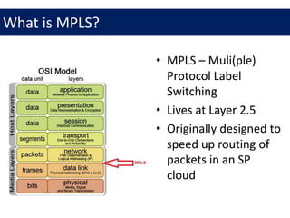MPLS in 3 minutes or less | PPTX | Computer Networking | Computing