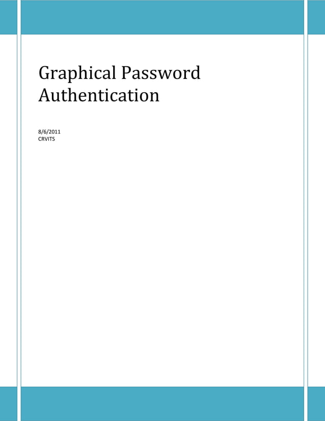 Graphical Password Authenticationimp.docx2 | PDF