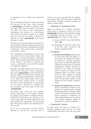 IT V12P4 - Indirect Transfer final | PDF