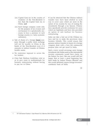 IT V12P4 - Indirect Transfer final | PDF