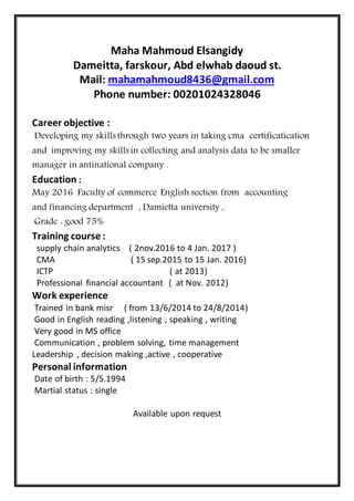 Maha Mahmoud Elsangidy | DOCX