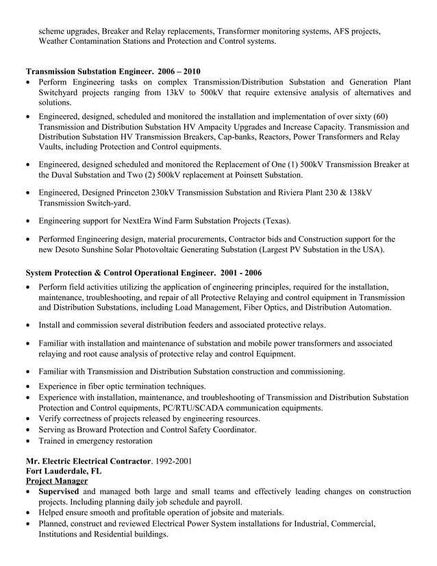 FPL RESUME1115 | PDF