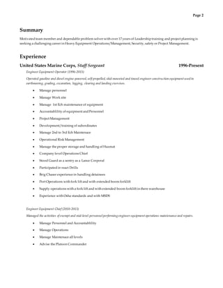Resume combo | PDF