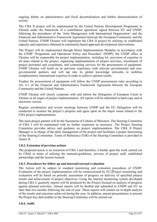 Cba ii project document | PDF