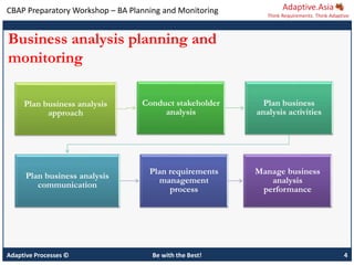 CBAP Business analysis planning and monitoring | PPTX