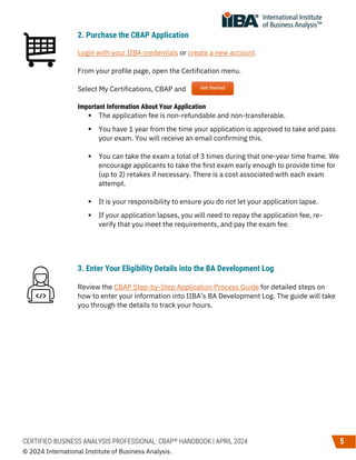 CERTIFIED BUSINESS ANALYSIS PROFESSIONAL™ | PDF