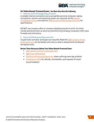 CERTIFIED BUSINESS ANALYSIS PROFESSIONAL™ | PDF