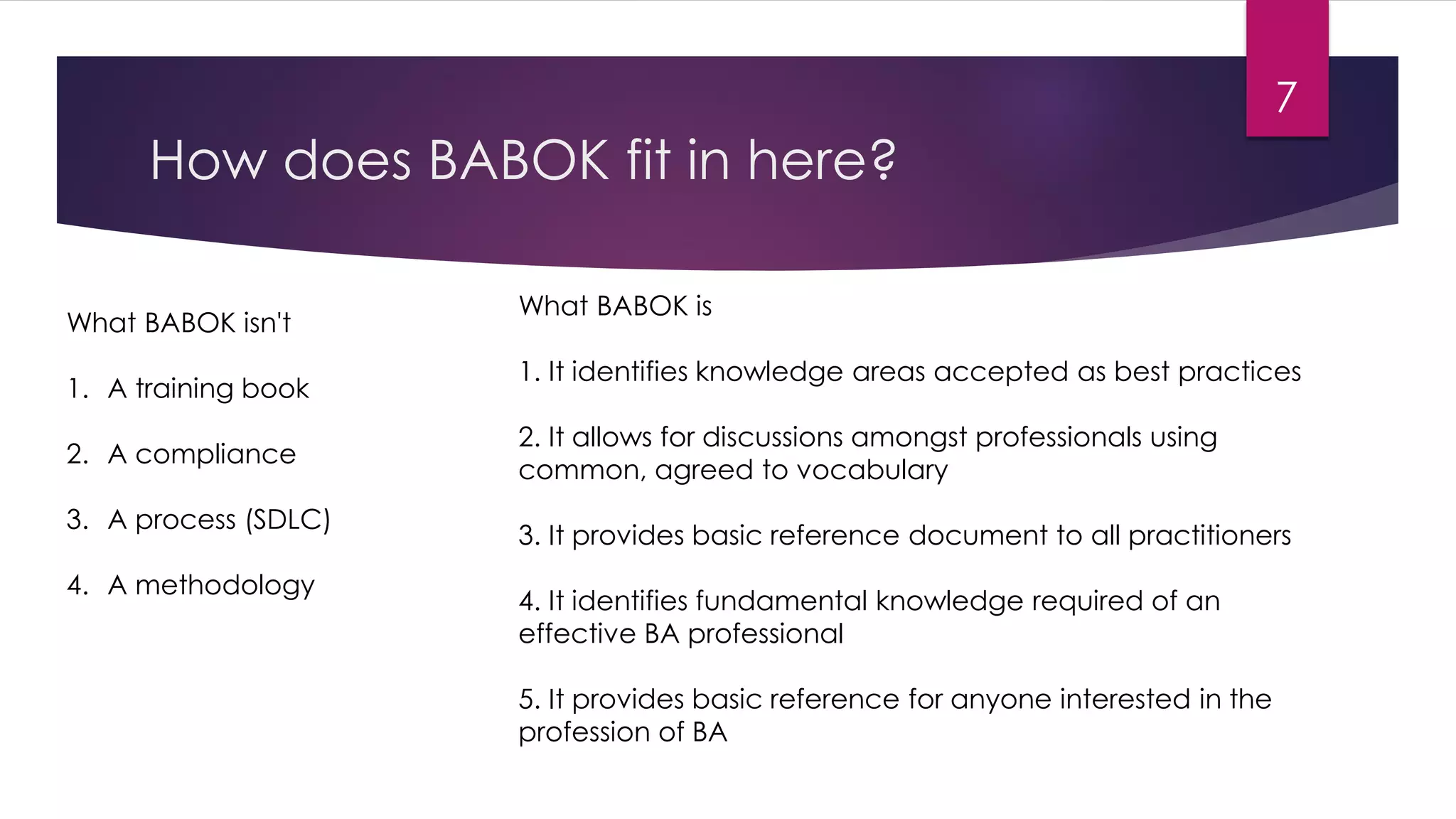 Cbap babok 2.0 ppt introduction | PPT