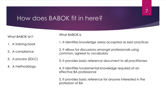 Cbap babok 2.0 ppt introduction | PDF