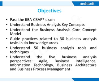 CBAP Certification Training | PPTX