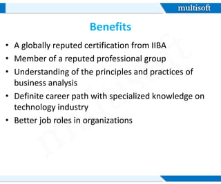 CBAP Certification Training | PPTX