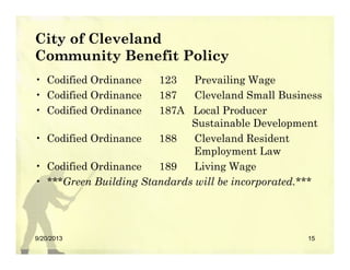 Big Ideas for Small Business: CBA presentation to CDC 9.19.13 ...