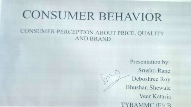 Consumer behavior about HUL .pptx