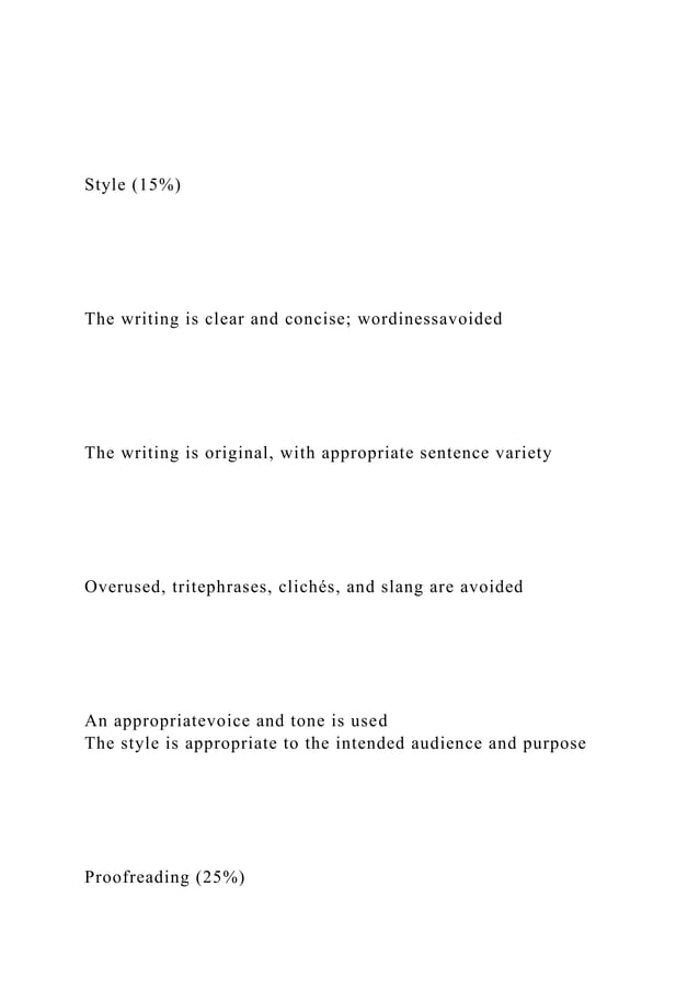 CBA Writing Rubric (with comments)Performance DimensionsExce.docx ...