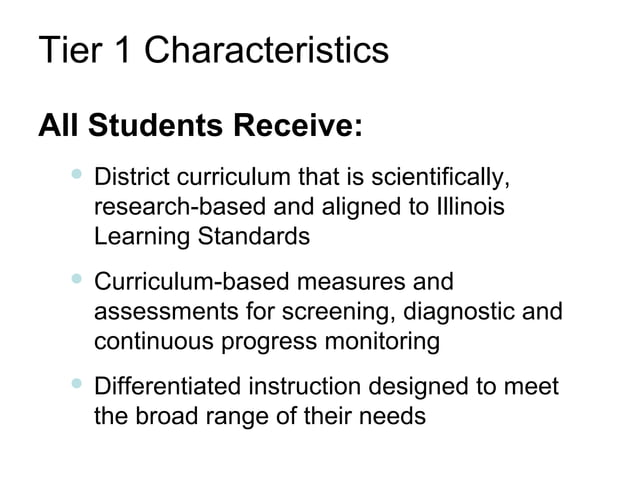 Response To Intervention (RTI) presentation | PPT | Educational ...
