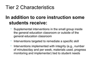 Response To Intervention (RTI) presentation | PPT
