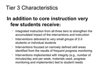 Response To Intervention (RTI) presentation | PPT