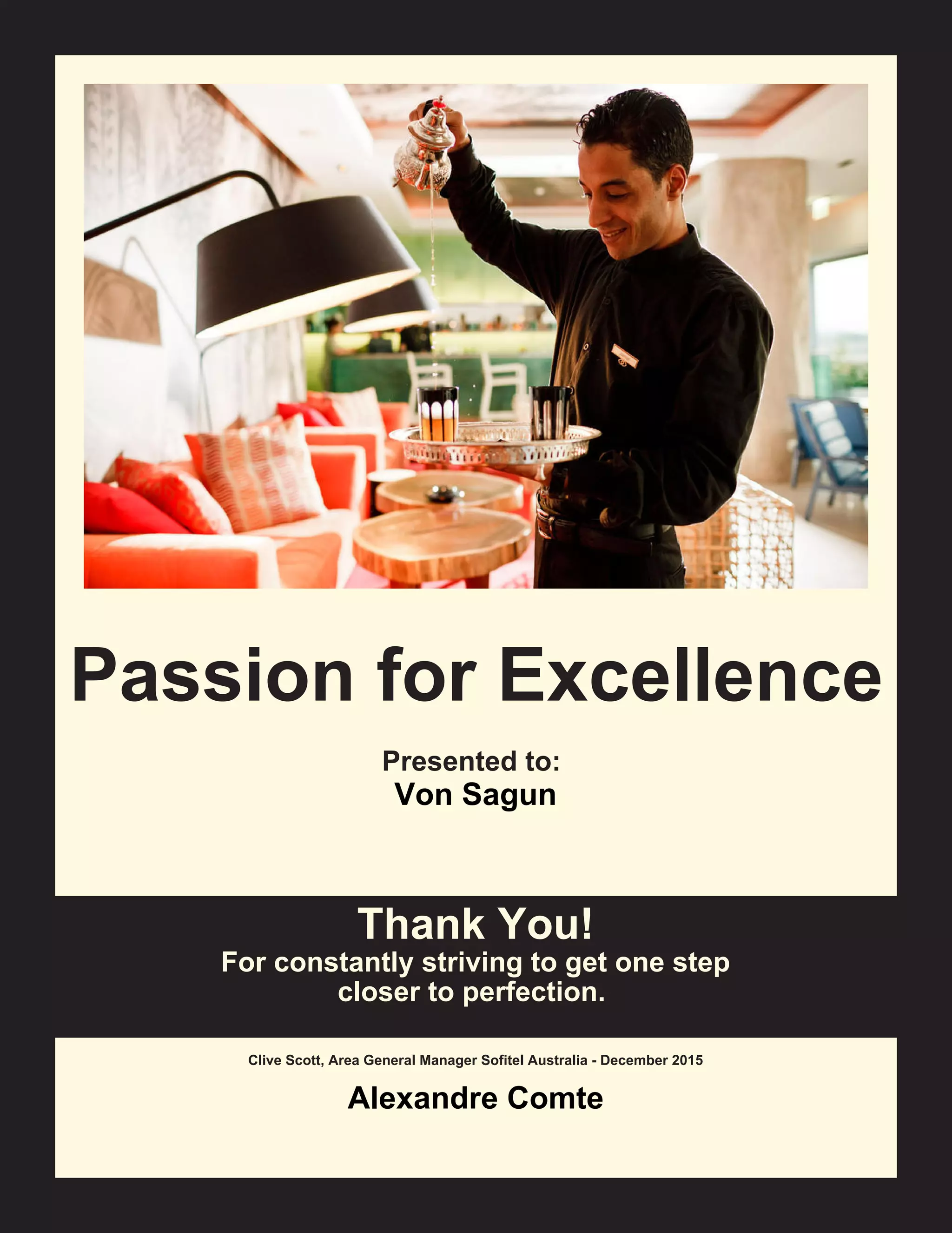 Ambassador recognition | PDF