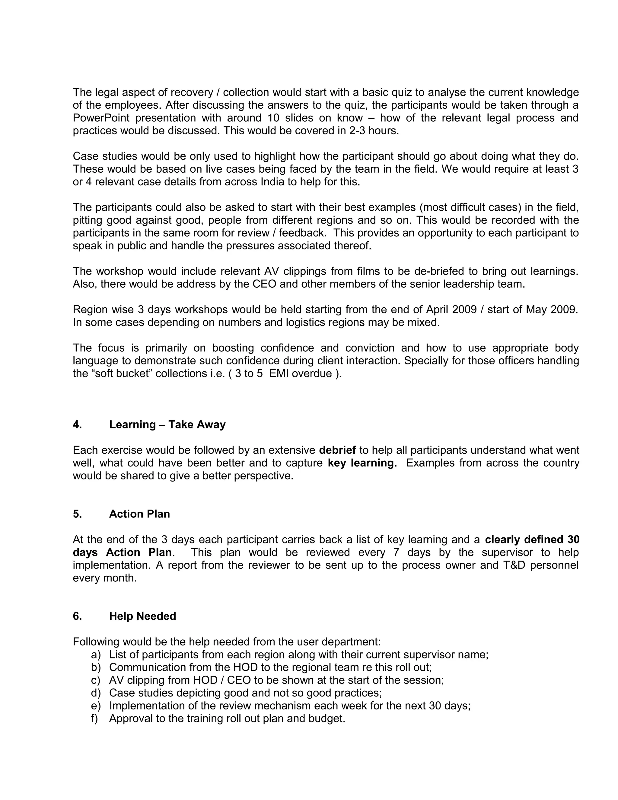 Repo training concept note | DOC