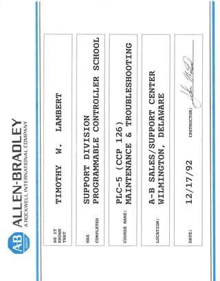 PLC-5 Maintenance and Troubleshooting | PDF