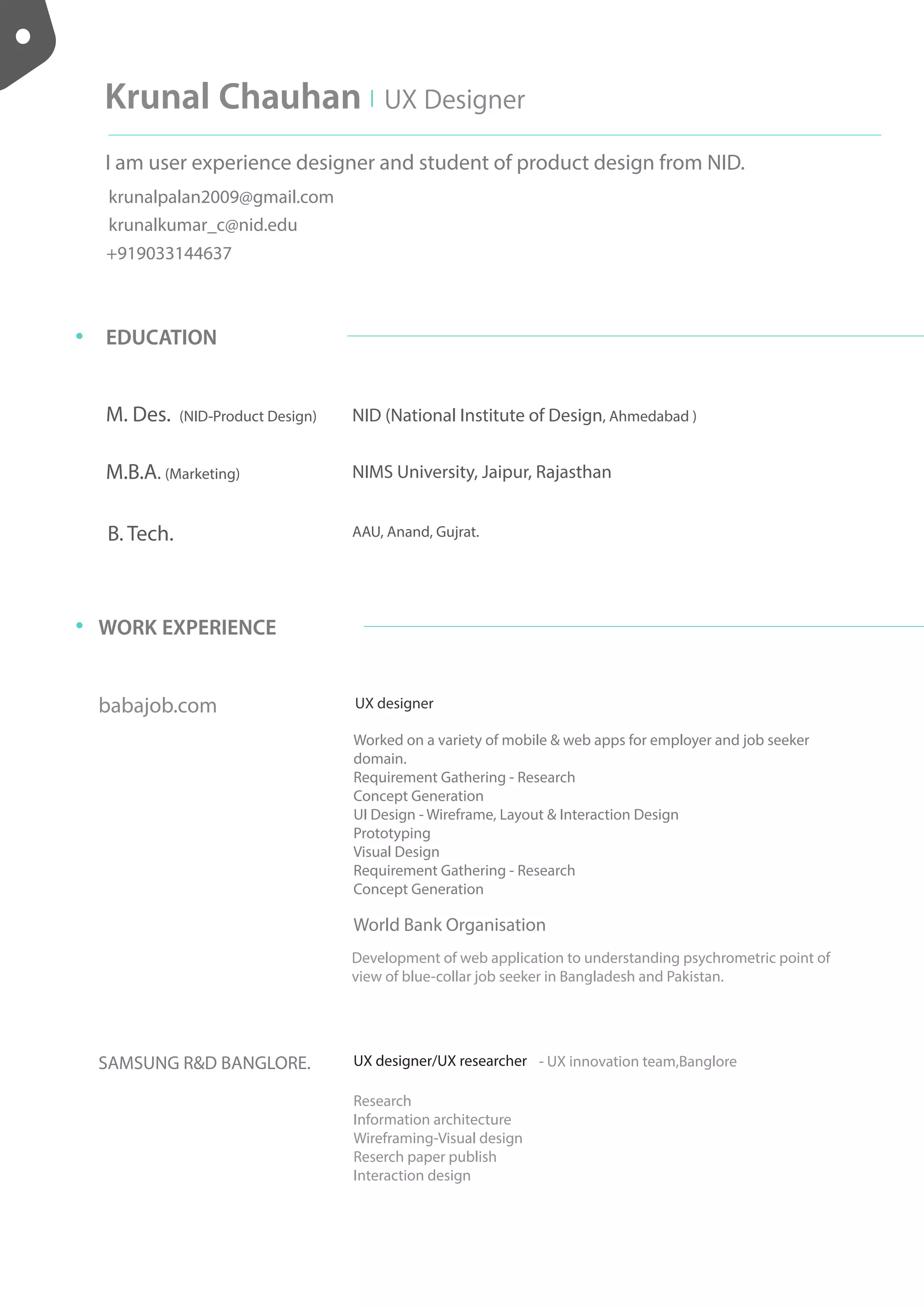 updated resume 2 page | PDF