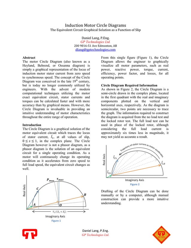 Induction Motor Circle Diagrams_GP Technologies White Paper_Rev0_19 ...