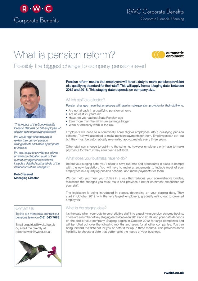 Workplace Pensions | PDF