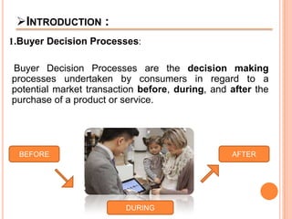 consumer buying behavior | PPTX