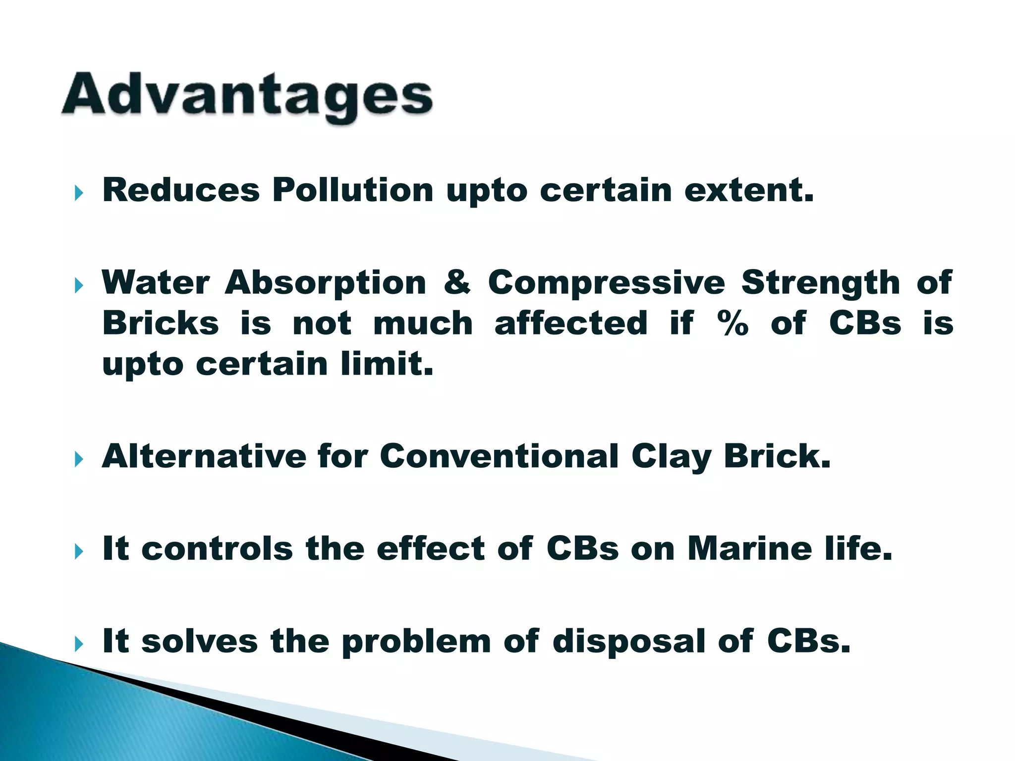 Cigarette butt bricks | PPTX