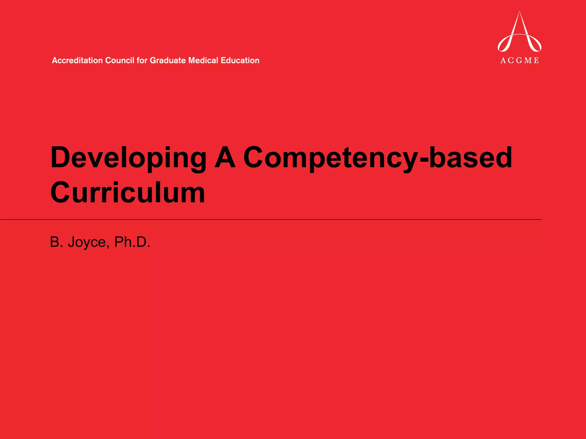 Competence Based Curriculum | PPT