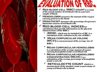 Complete blood count and its importance in dentistry | PPT