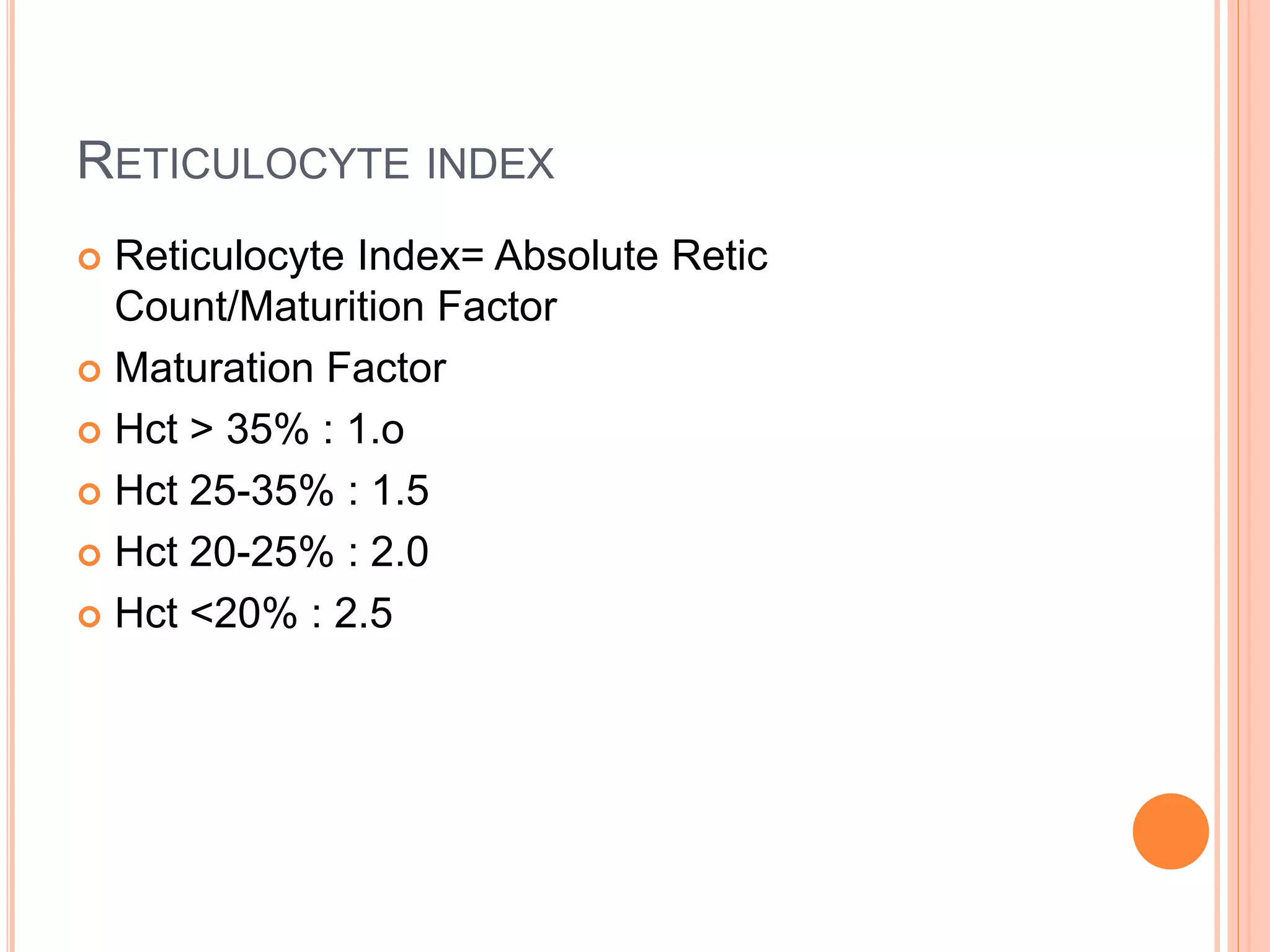 Complete Blood Count, Interpretations | PPTX