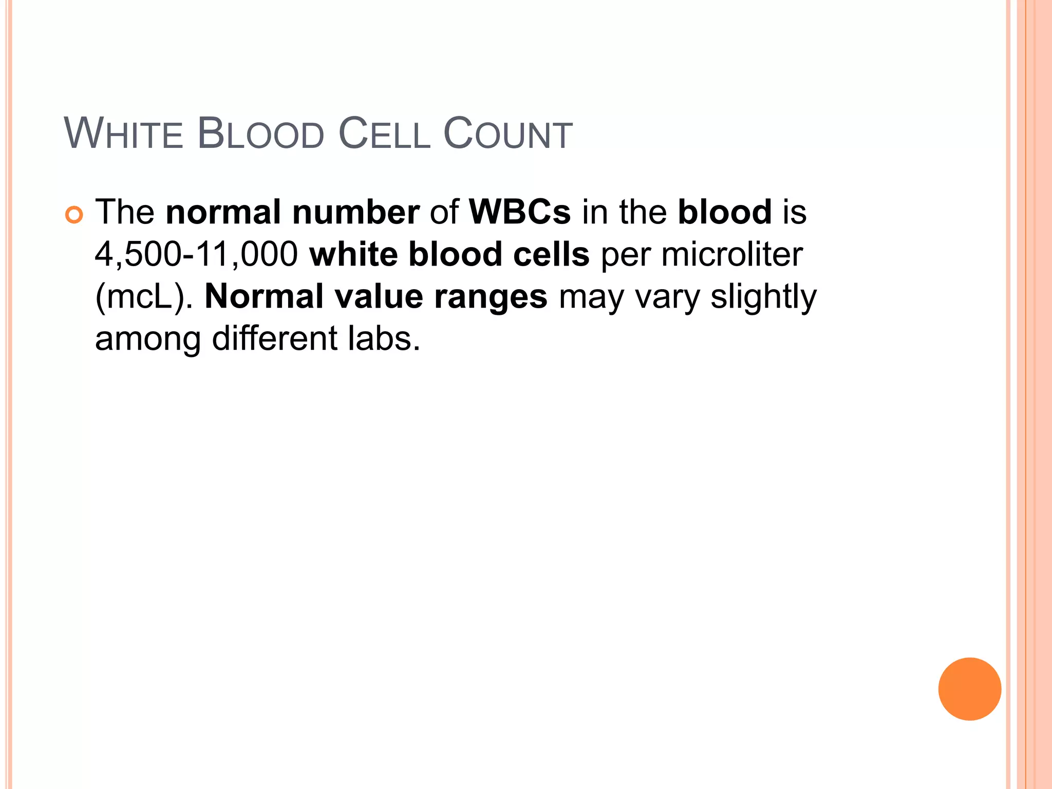 Complete Blood Count, Interpretations | PPTX
