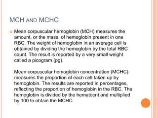 Complete Blood Count, Interpretations | PPTX