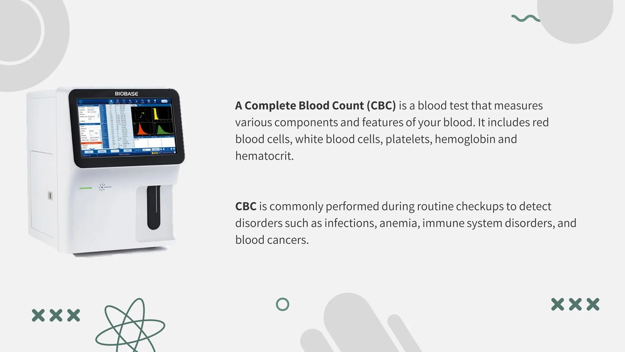 Hematology Analyzer Machine - Complete Blood Count | PDF