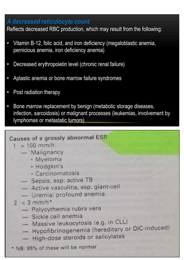 All about CBC interpretations for medical staff | PDF