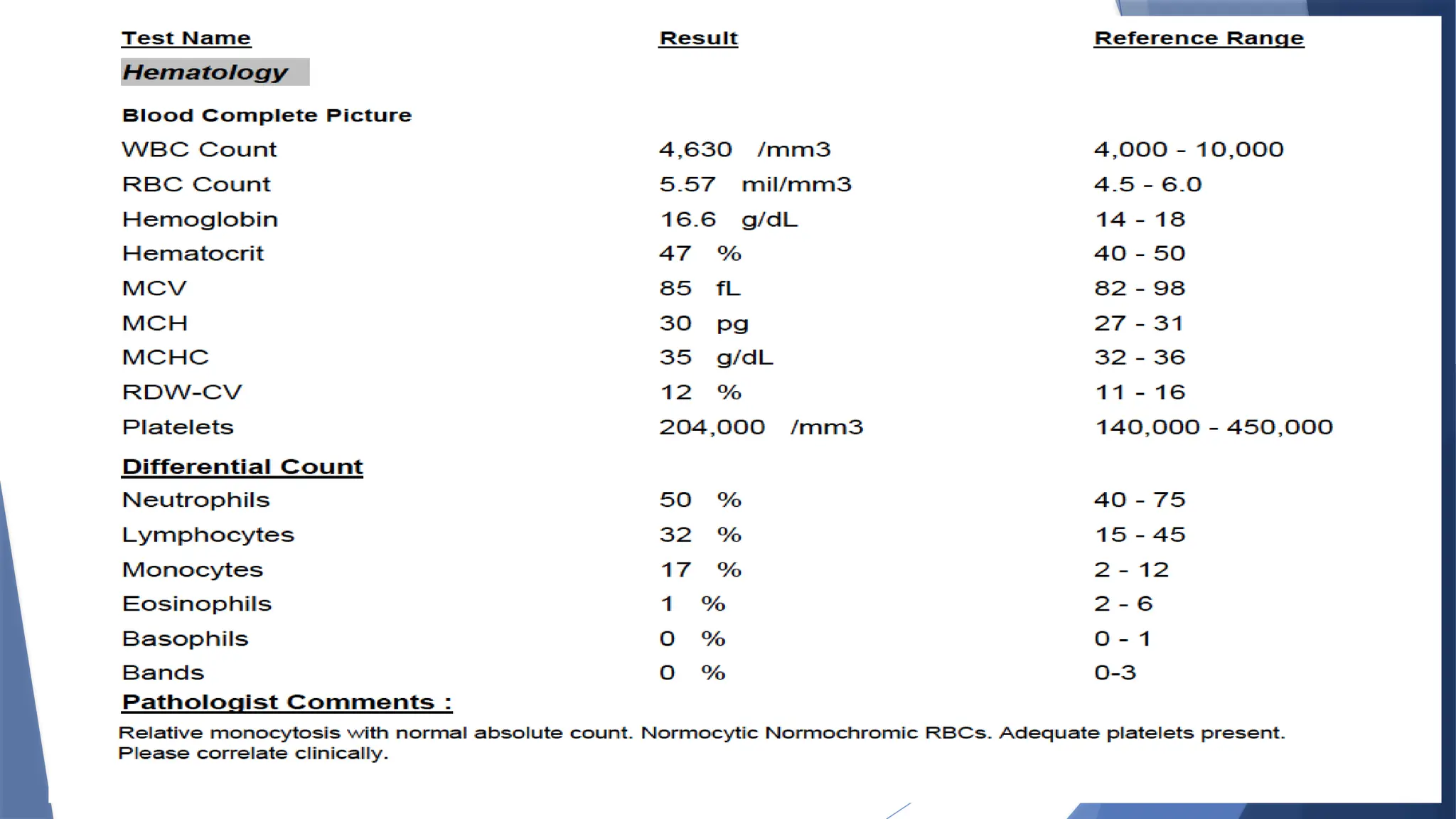 Cell blood count and erythrocyte sediment rateC.pptx