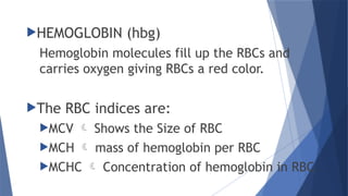 Cell blood count and erythrocyte sediment rateC.pptx