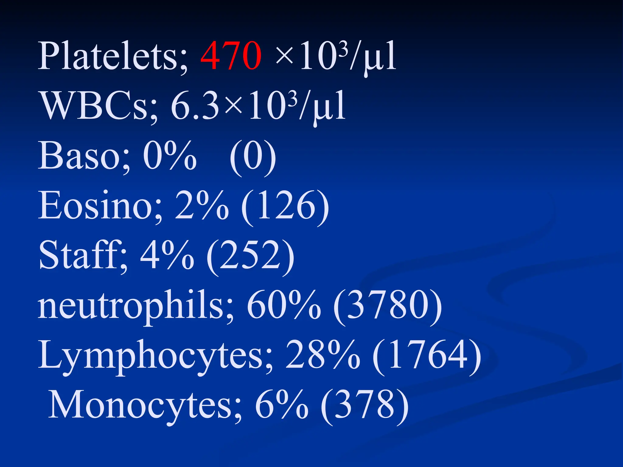 Complete Blood Count lecture ( CBC) .ppt
