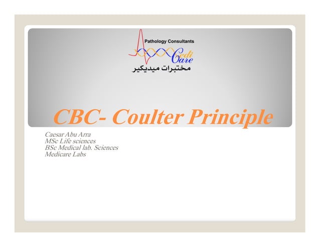 Cbc coulter principle | PDF | Blood Disorders | Diseases and Conditions