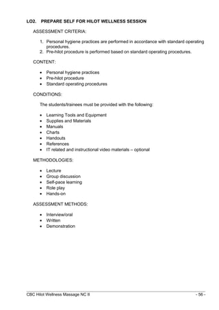 Cbc hilot-(wellness-massage)-nc-ii | DOC