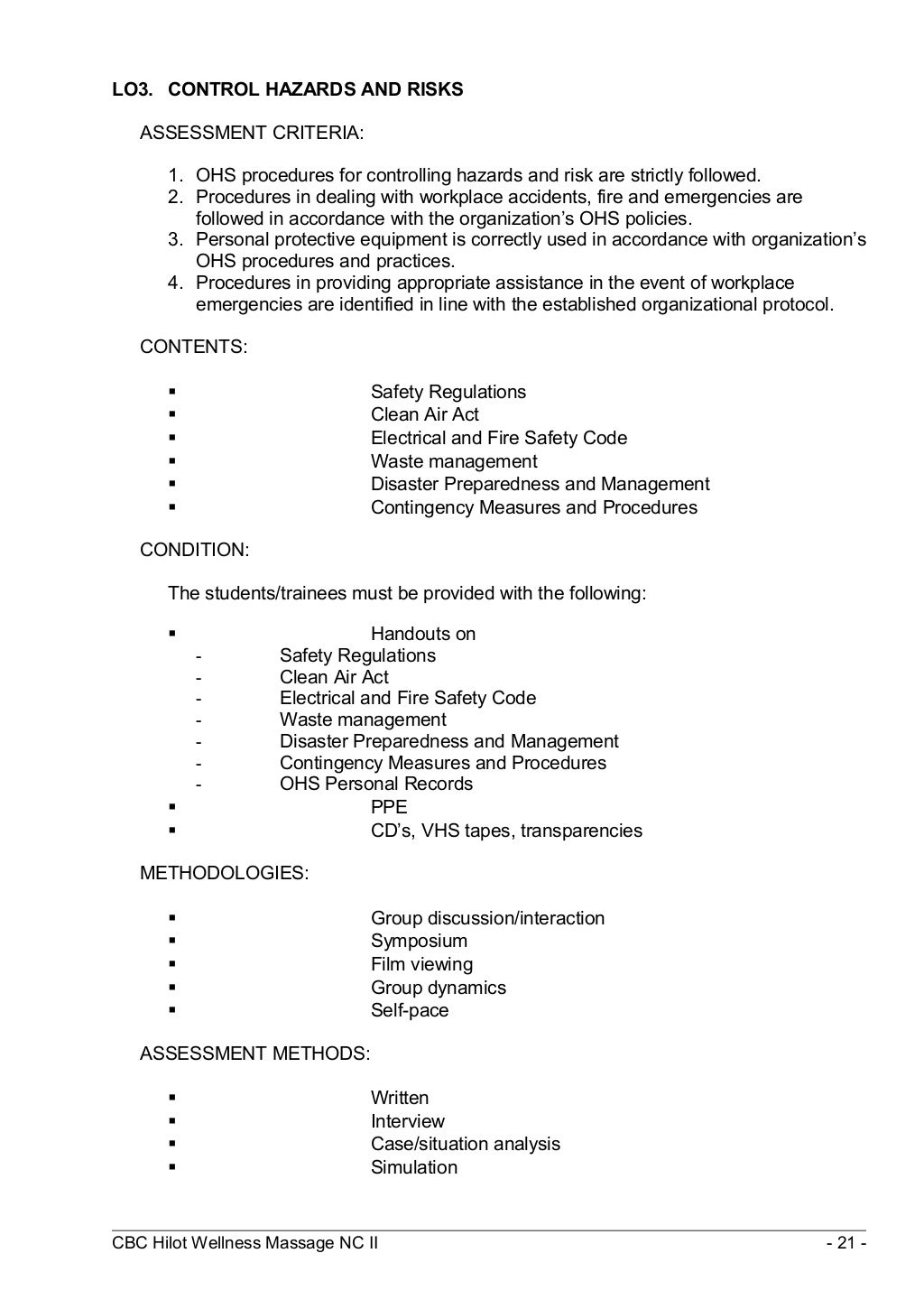 Cbc hilot-(wellness-massage)-nc-ii